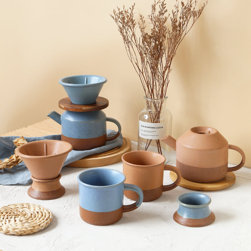 Contrast color coffee filter cup sharing pot cup set – Guangdong ...